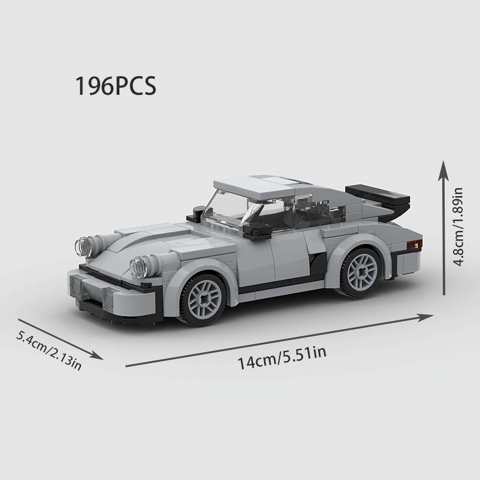Classical City Car MOC Technical Speed Champions Super Race F1 Creative ...