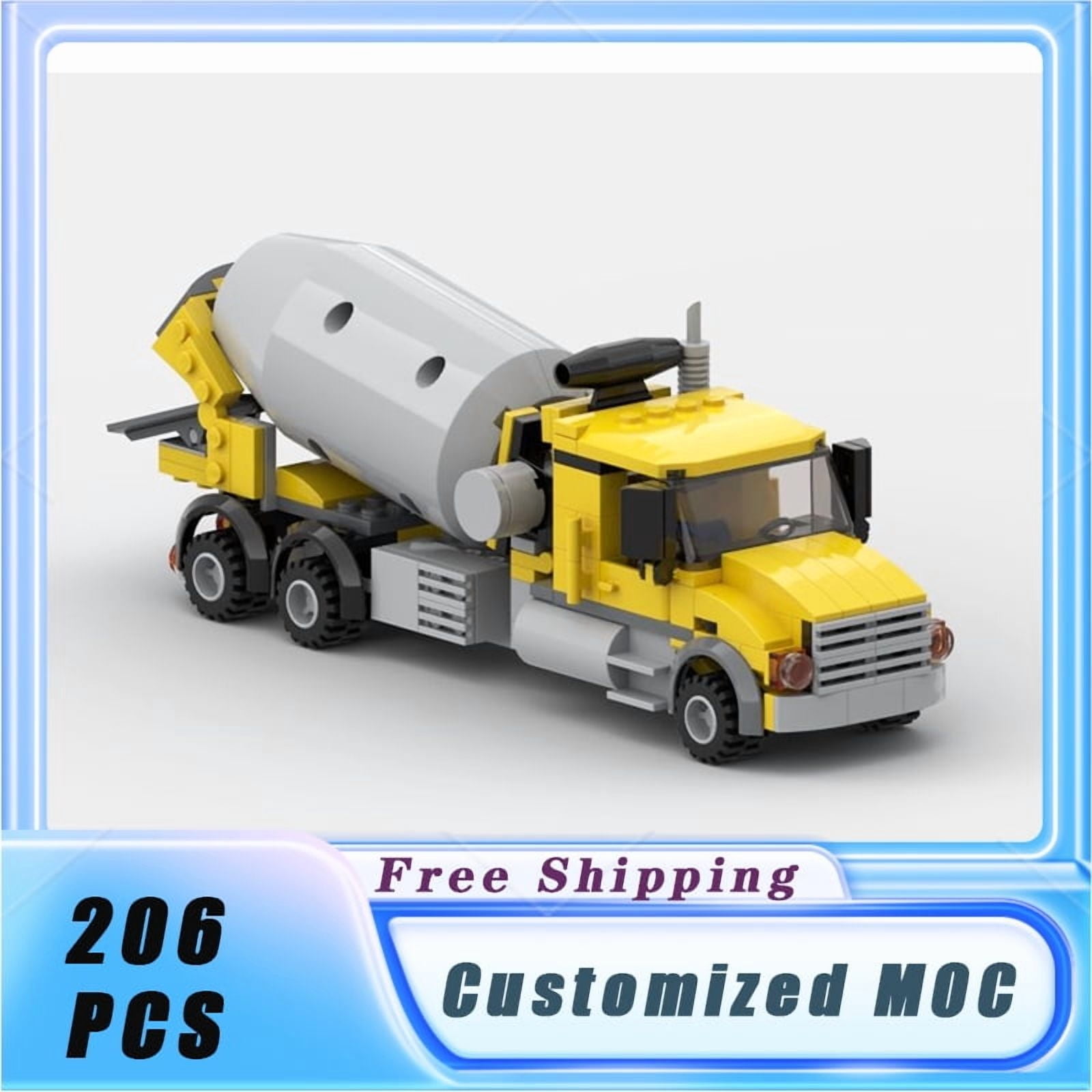 Classical City MOC Engineering Construction Vehicles Building Blocks ...