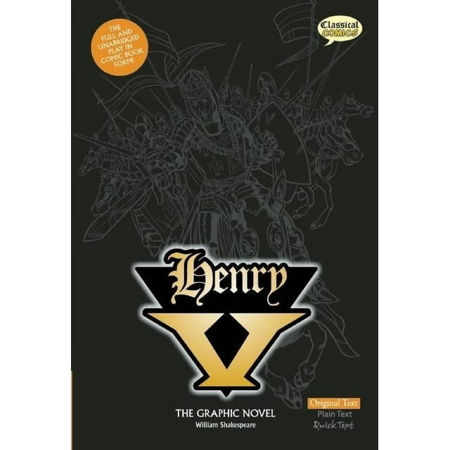 Classical Comics: Henry V the Graphic Novel: Original Text (Paperback) - Walmart.com