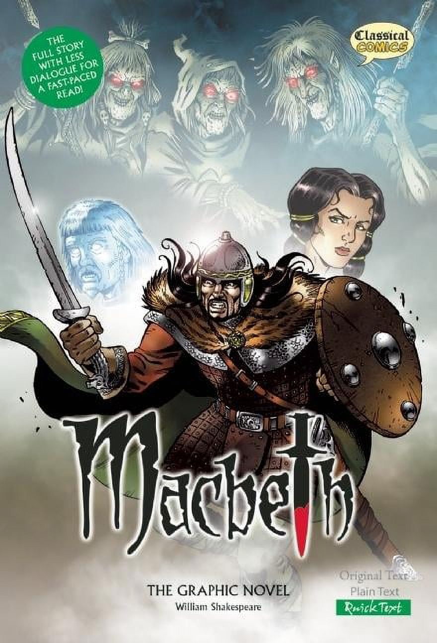 Classical Comics: Macbeth the Graphic Novel: Quick Text (Paperback ...