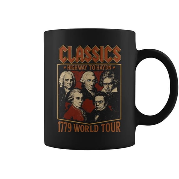 Classical Composer Tour Classical Music Parody Coffee Mugs - Walmart.com