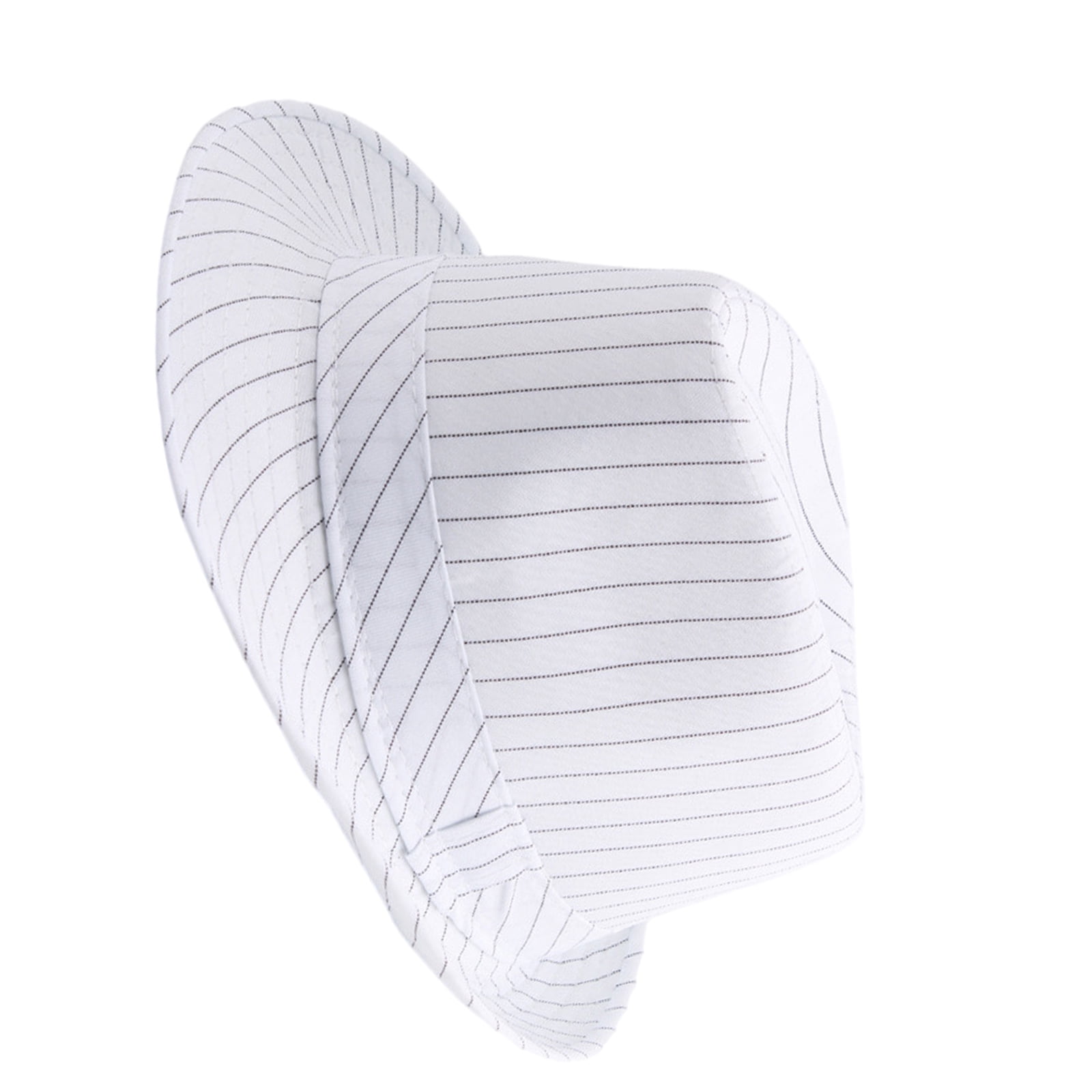 Classical Fedora Hat Short Brimmed Old-fashioned Top Hat Striped Hat ...