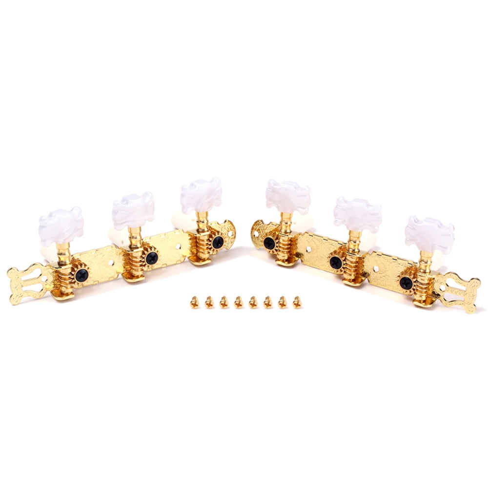 Classical Guitar Assembly Tuner Tuning Keys Pegs Machine Head (Gold ...