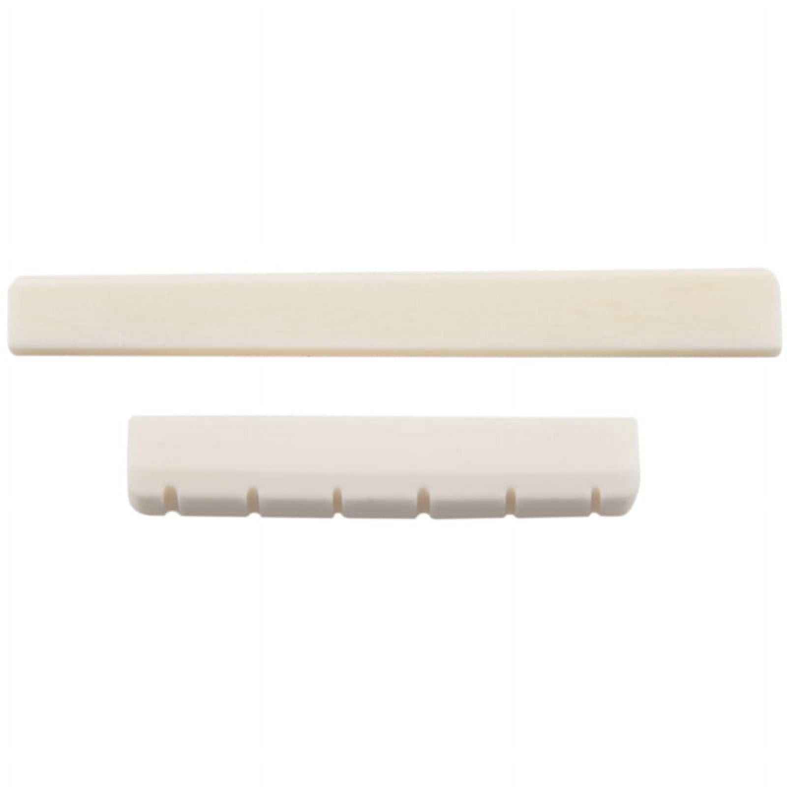 Classical Guitar Bone Slotted Saddle Nut Set - Walmart.com