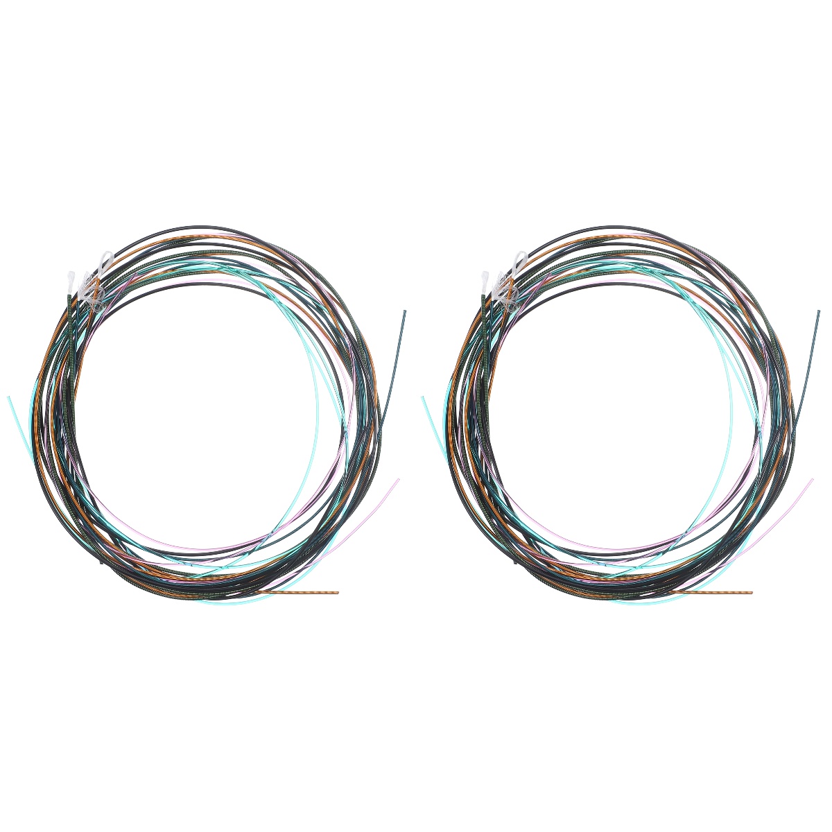 Classical Guitar Colorful Strings Set of 6 Musical Instrument ...