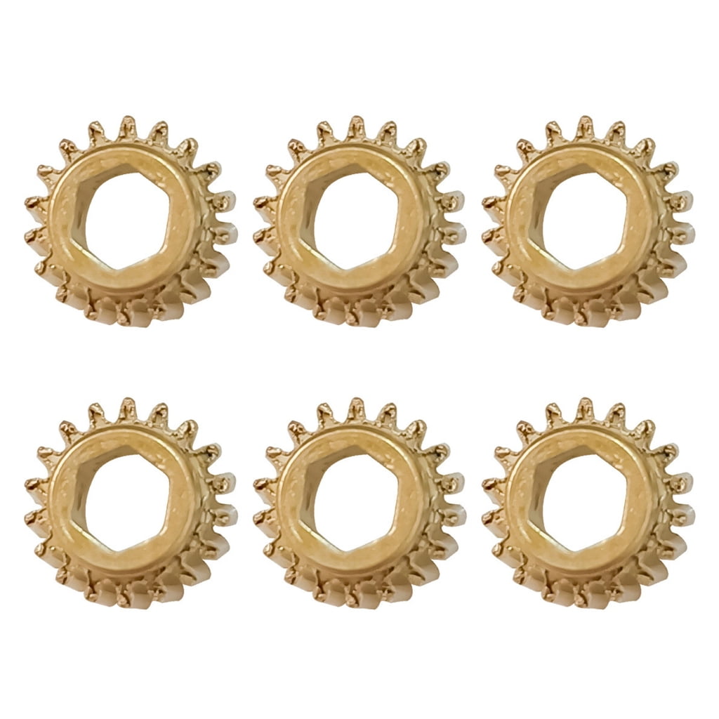 Classical Guitar Gear Replacement Set 6PCS Iron Tuning Gears Guitar ...