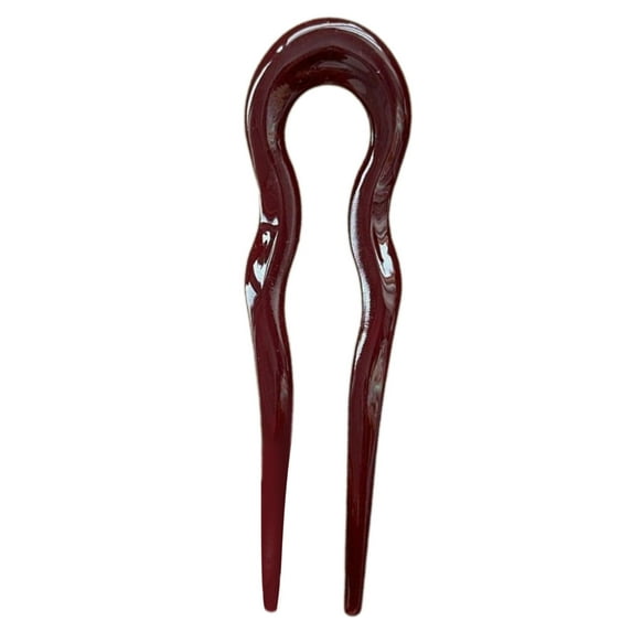 Classical Hairpin With Ergonomic U Design Acrylic Bun Clip For Women's ...