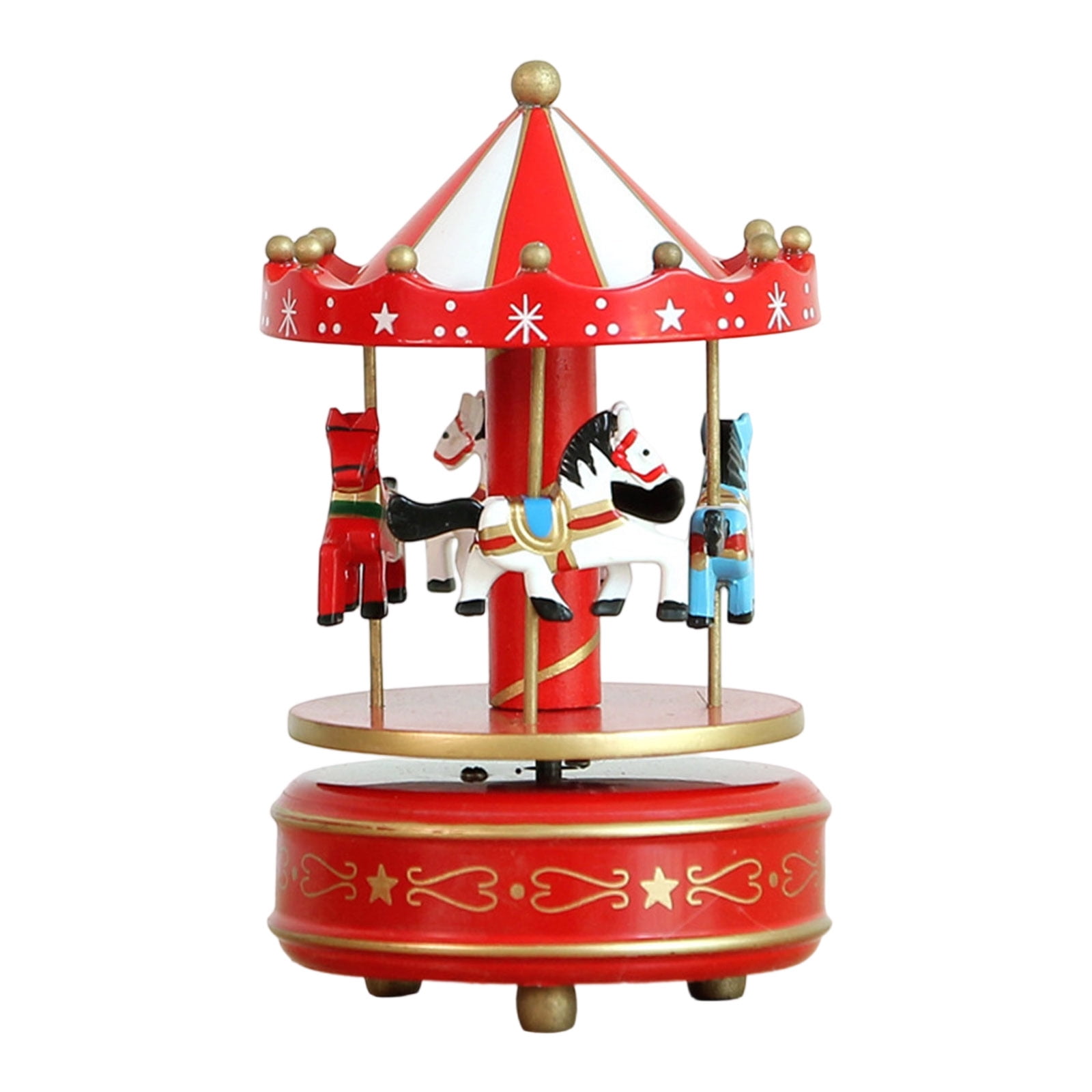 Classical Holiday Music Box Rotating Carousels Design Christmas ...
