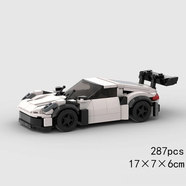 Classical MOC Car Speed Champions Super Race F1 Vehicle Model Building ...