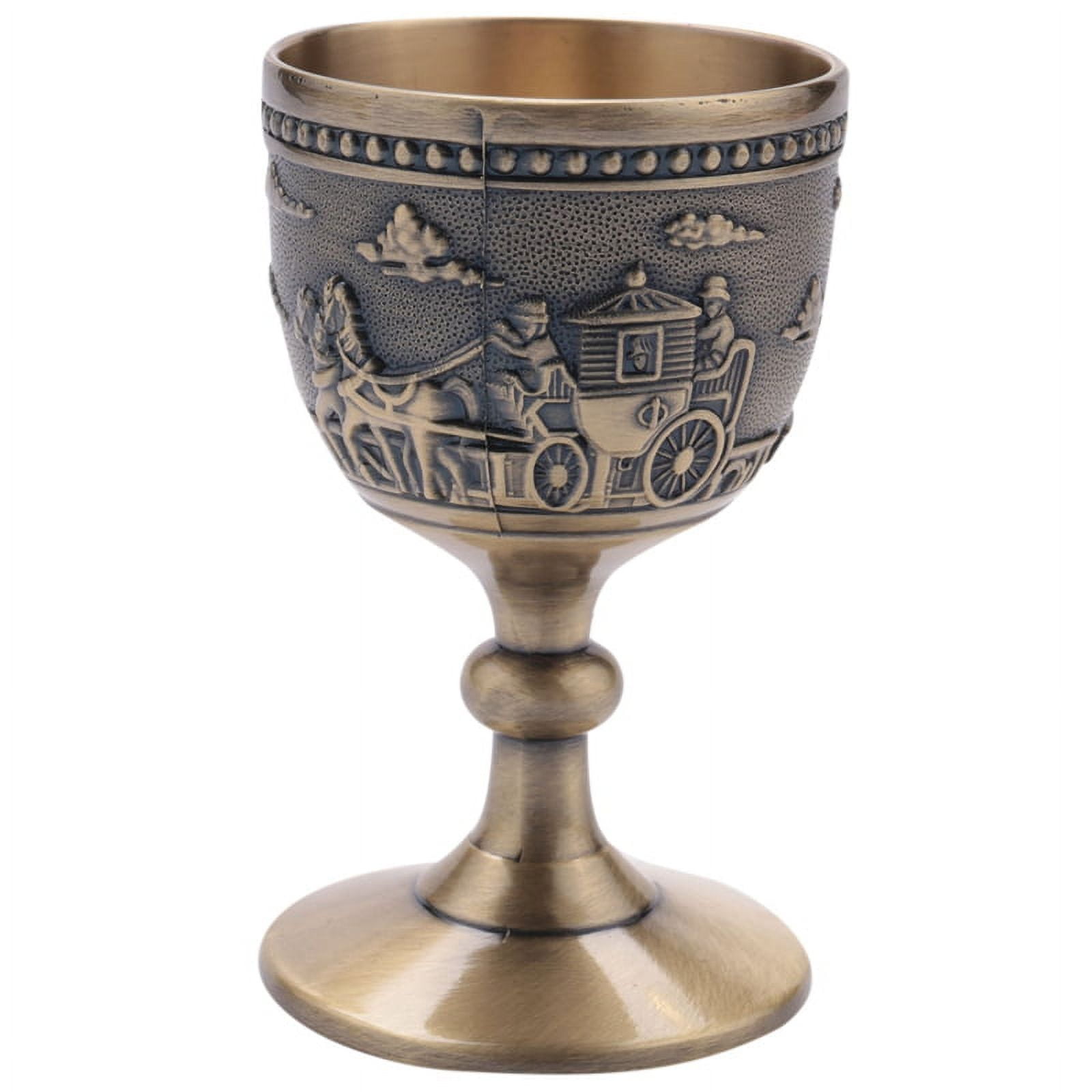 Classical Metal Wine Cup Handmade Small Goblet Household Copper Wine ...