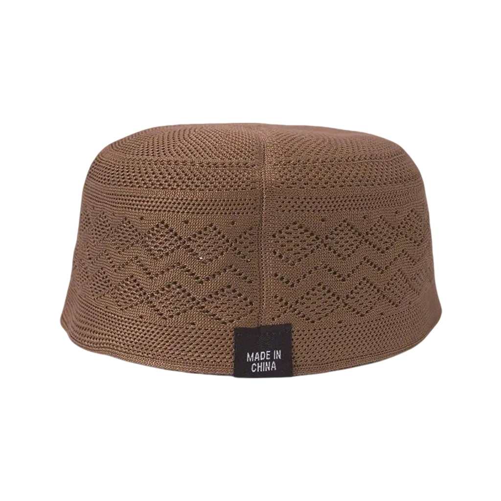 Classical Muslims Cap Hollowed Kufi Hat for Cultural Event Gathering ...