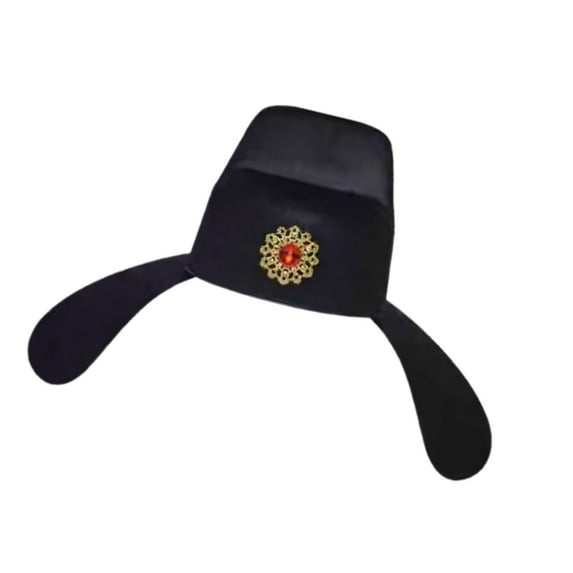 Classical Official Cap for Chinese Festival Foldable Design Breathable ...