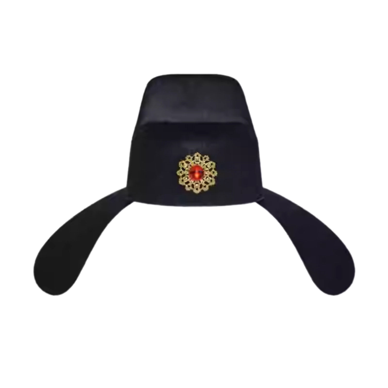 Classical Official Cap for Chinese Festival Foldable Design Breathable ...