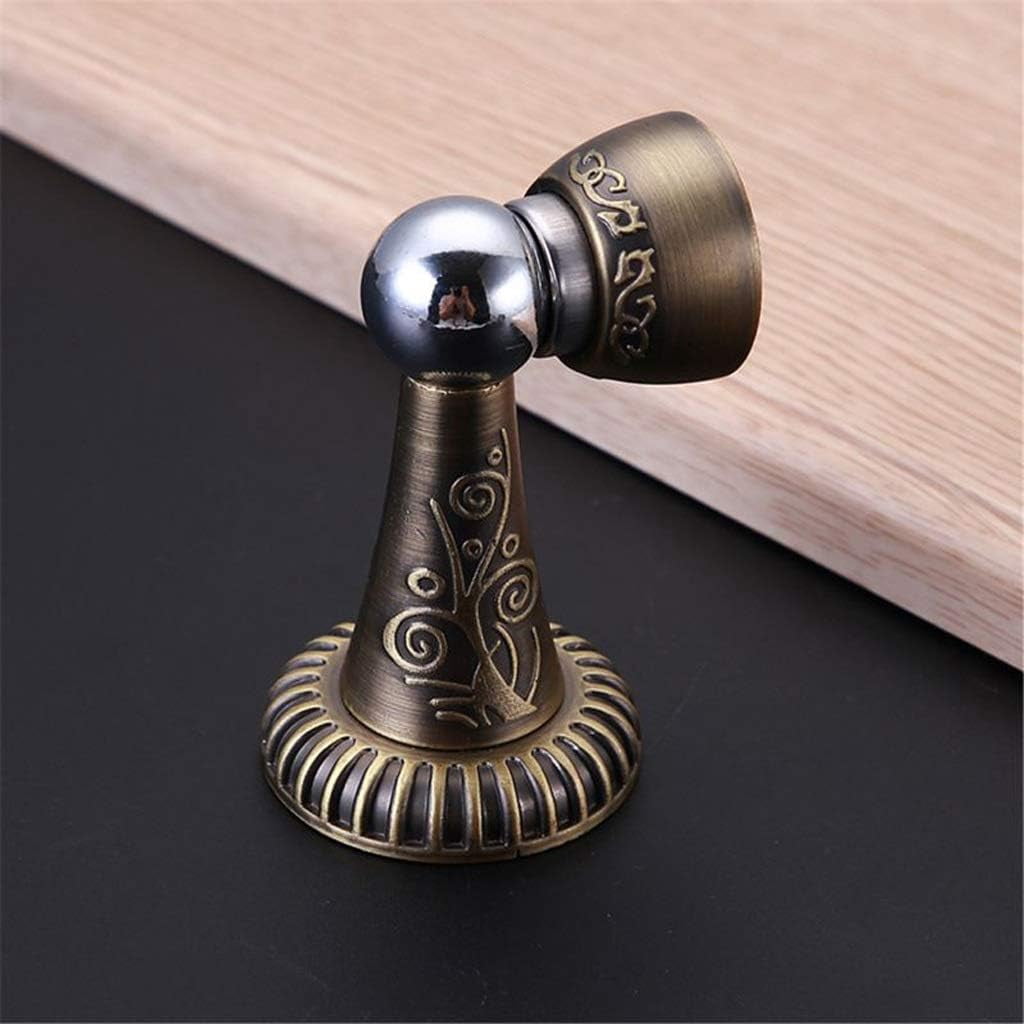 Classical Pattern Magnetic Door Stops Door Stopper Holder Catch Floor ...