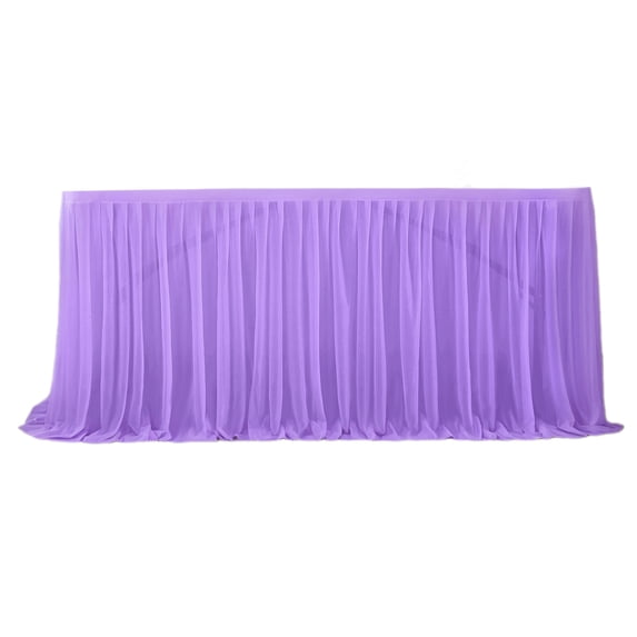 Classical Pearls Tulle Banquets Table Cover Polyester Tables Skirt Desk ...