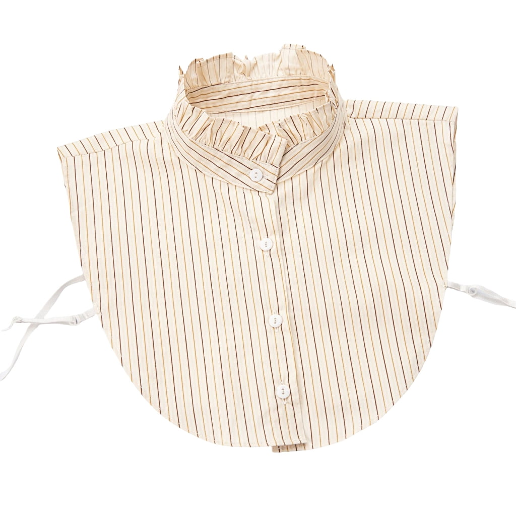Classical Pointed False Collar for Women's Striped Detachable Blouse ...