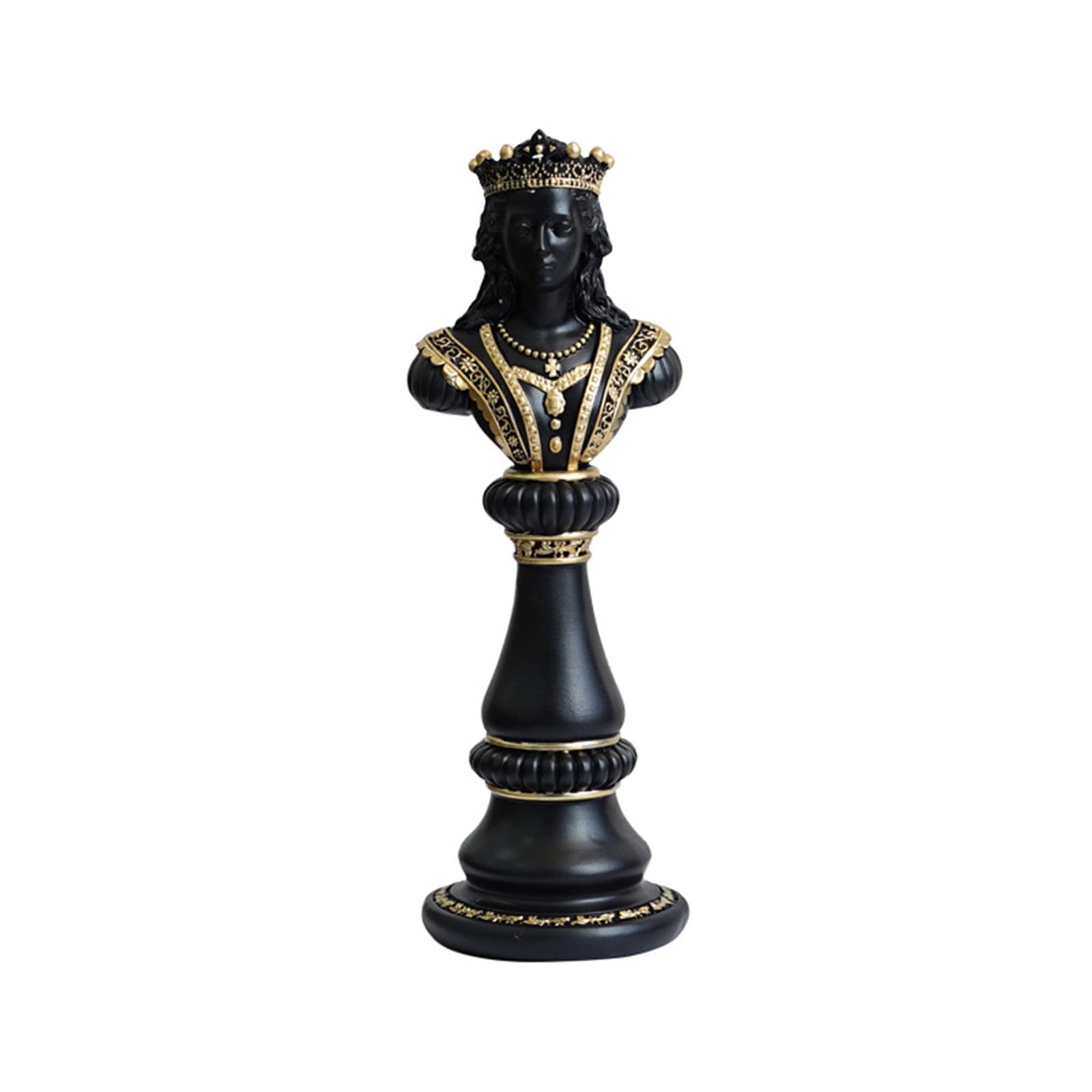 Classical Queen/King/Horse Chess Statue Decorative Resin Sculpture in ...