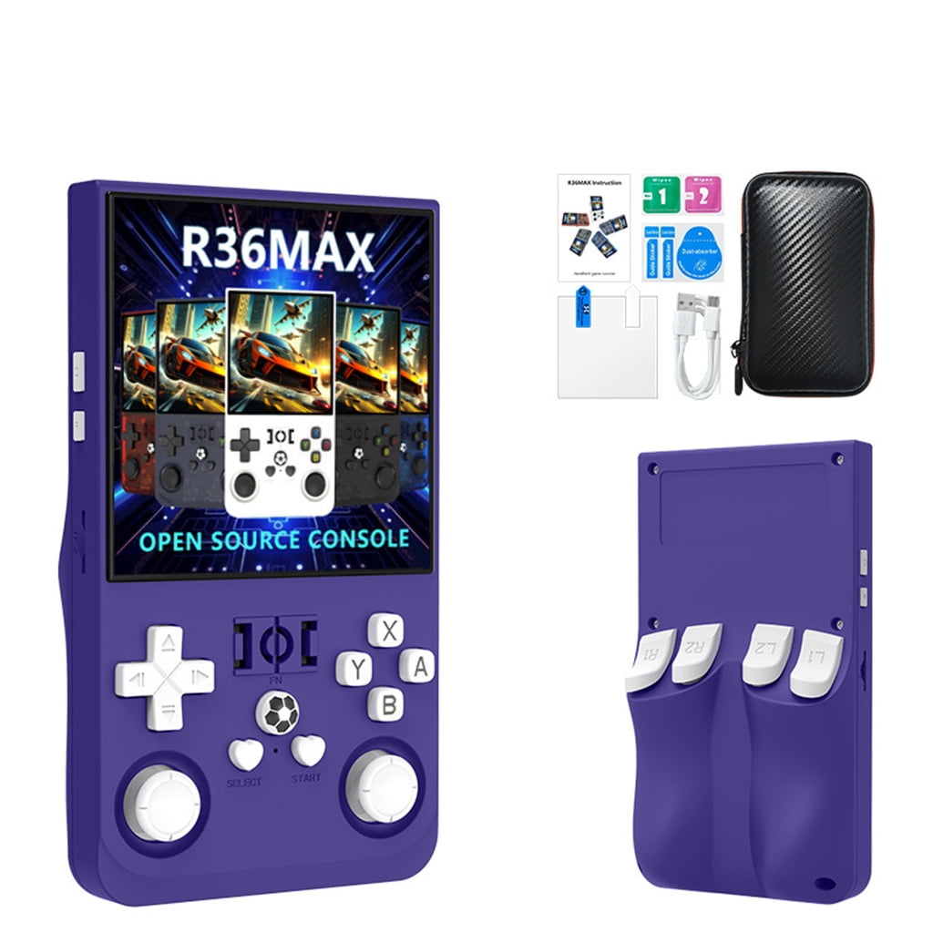 Classical Retro 128GB Handheld Game Player R36Max With 4inch Screen ...