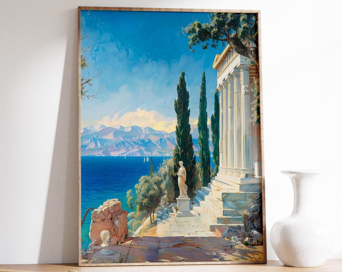 Classical Roman Poster, Classical Architecture Print, Greek Wall Art ...