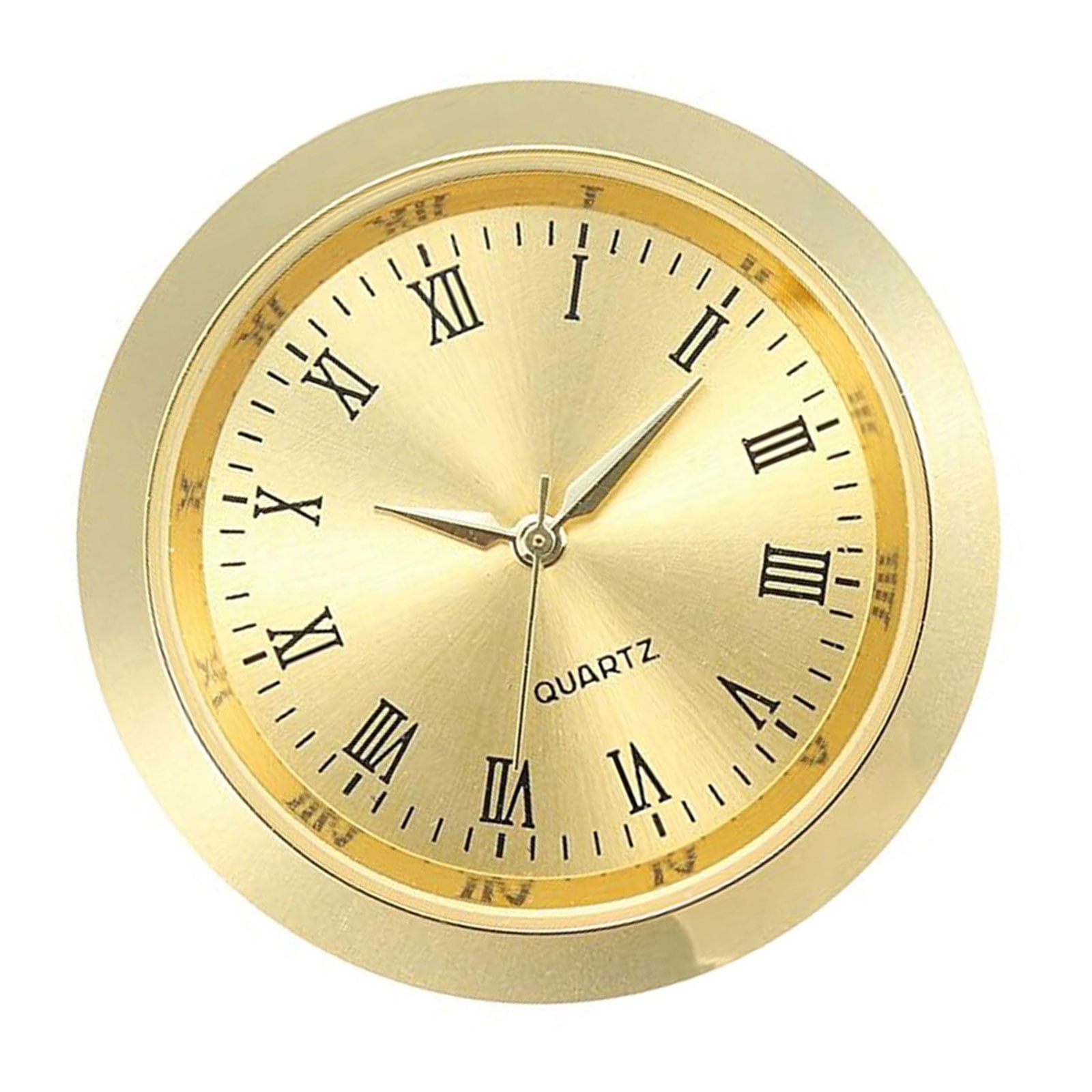 Classical Round Miniature Clock Fit Up Watch Dials Replacement with ...