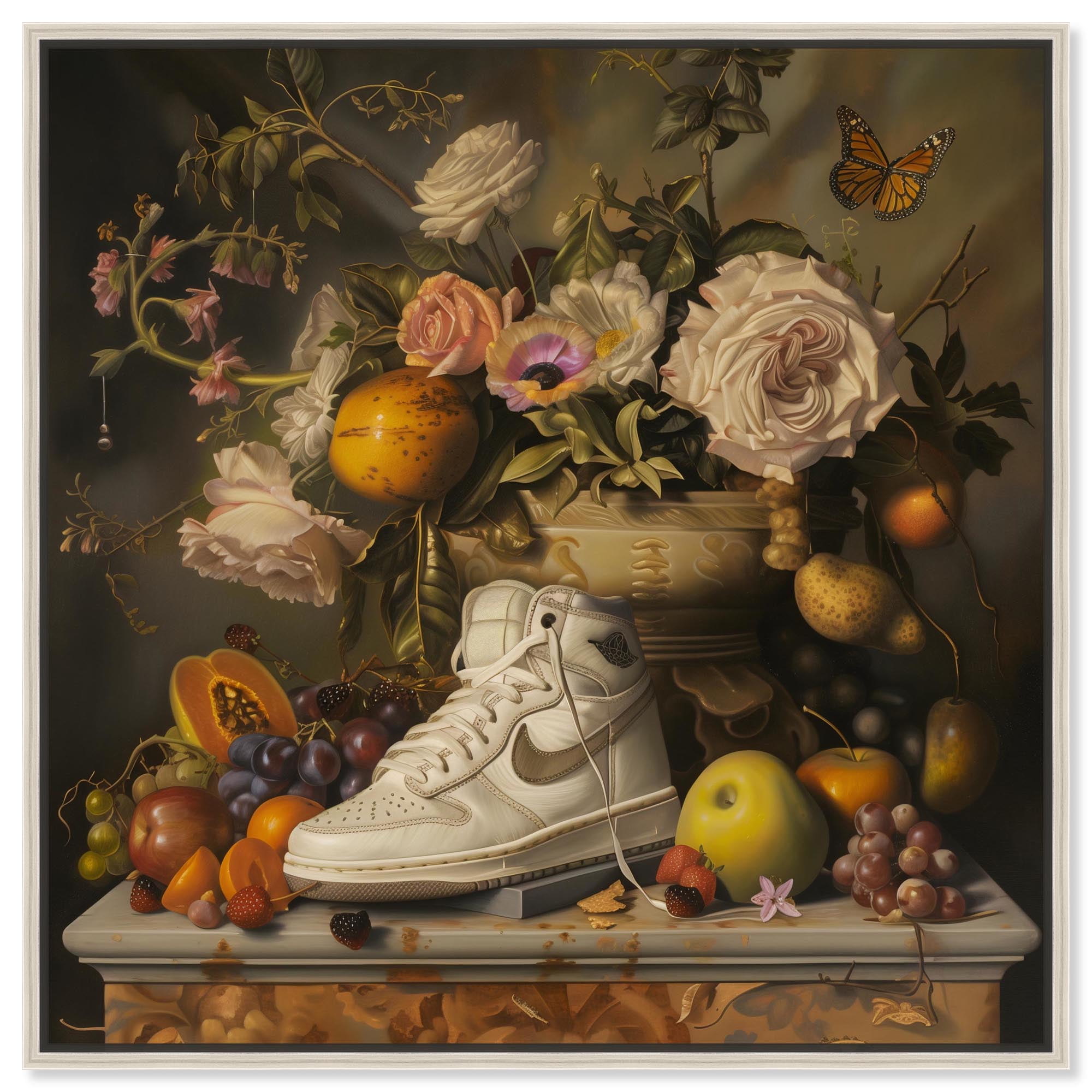 Classical Still Life Sneaker Canvas Modern Classic Art by Art Remedy ...