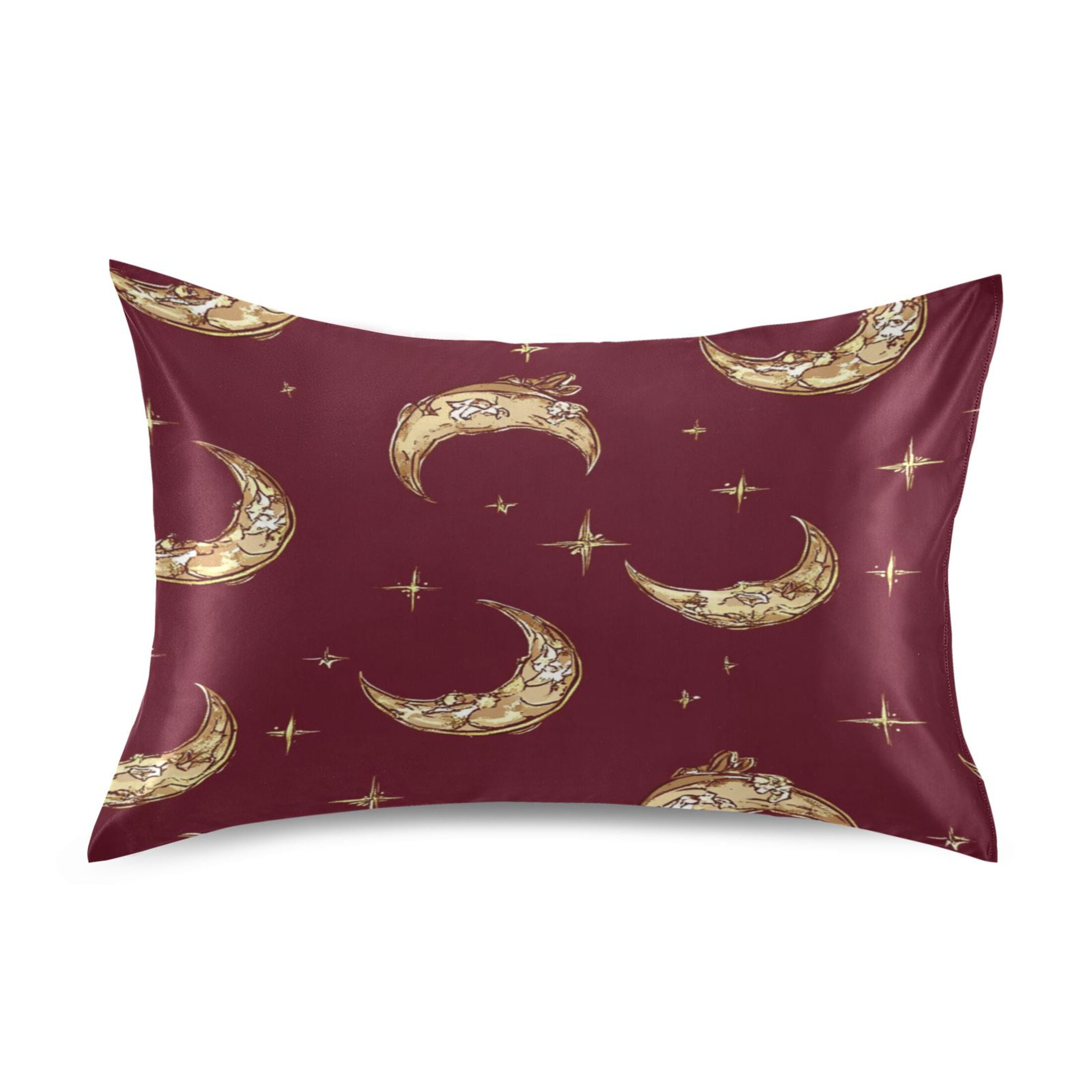 Classical Style Month Pillowcase Queen Size Luxury Silky Soft Wrinkle ...