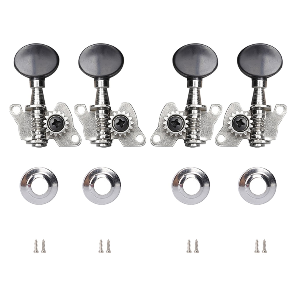 Classical Style Ukulele Tuning Peg 2L + 2R Tuners Opened Machine Heads ...