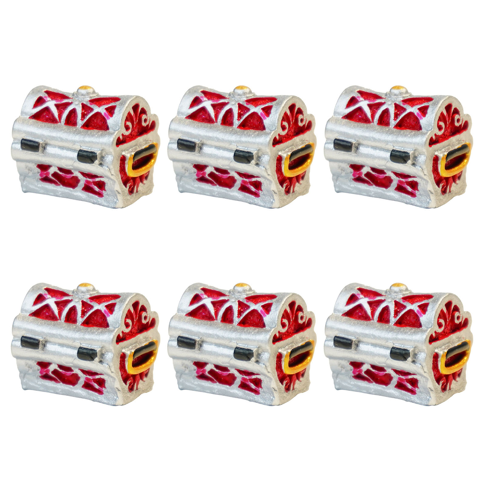 Classical Treasure Chests Aquariums Decoration Fishtanks Decoration For ...