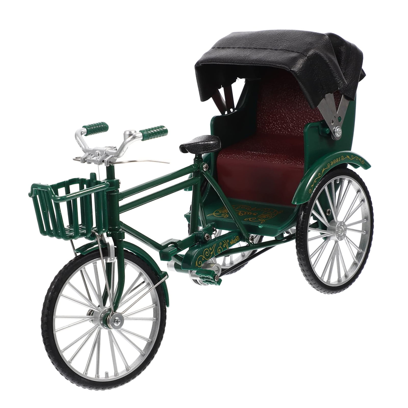 Classical Tricycle Replicas Model 1:10 Scale Handmade Iron Rickshaw ...