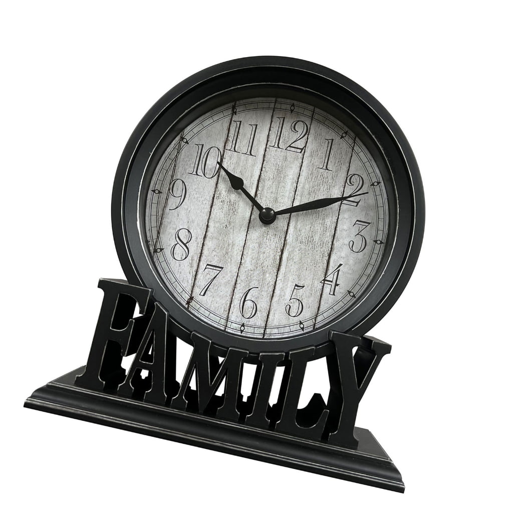 Classical Vintage Table Clock Ideal For Home Decoration Quiet Movement ...