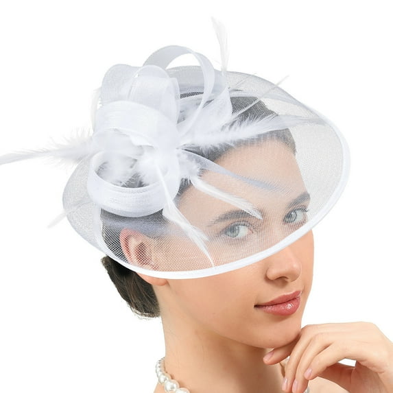 Classical Women Pillbox Hat Fascinator Hat For Wedding And Bridal ...