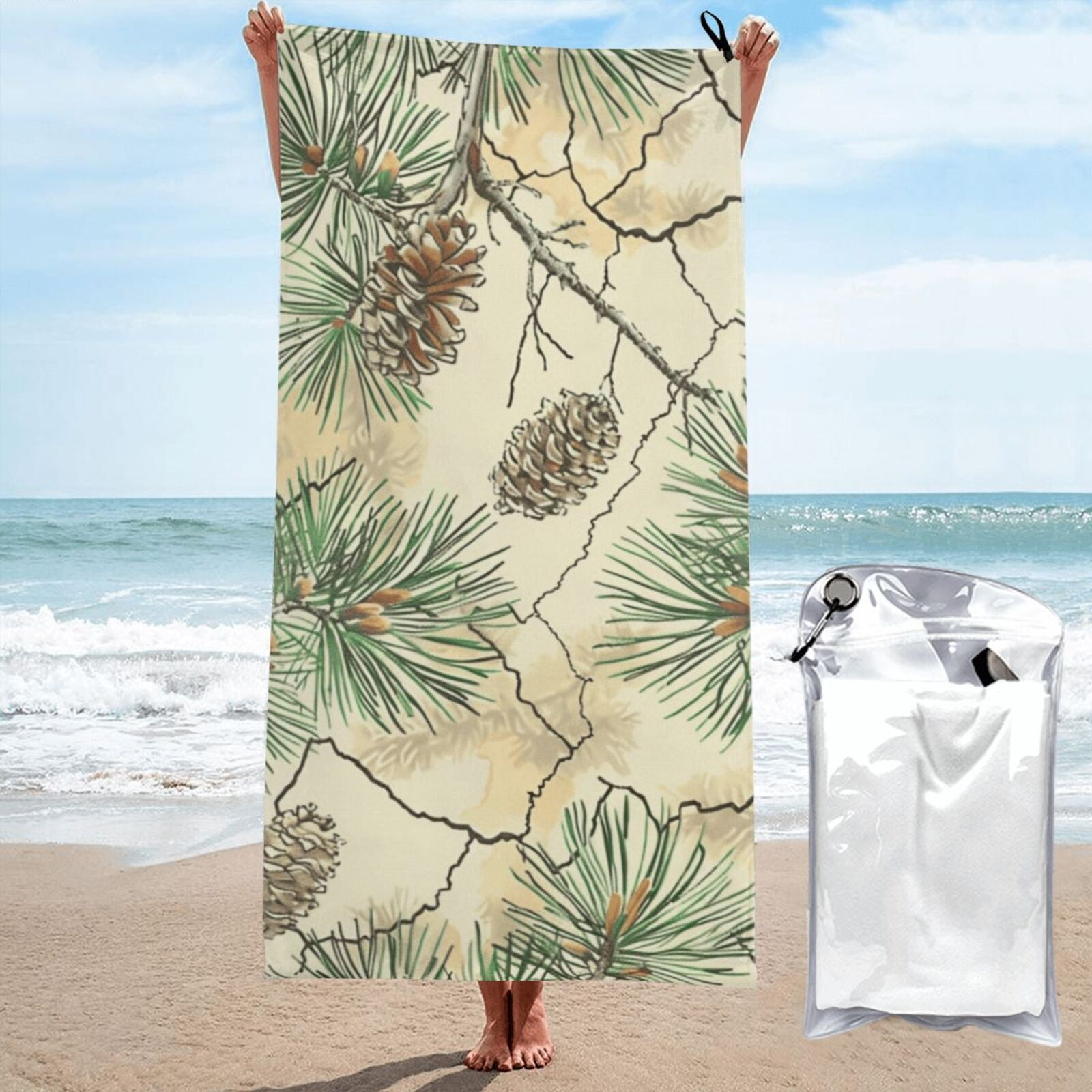 Classical diagram of plant Microfiber Quick Drying Towel - Essentials ...