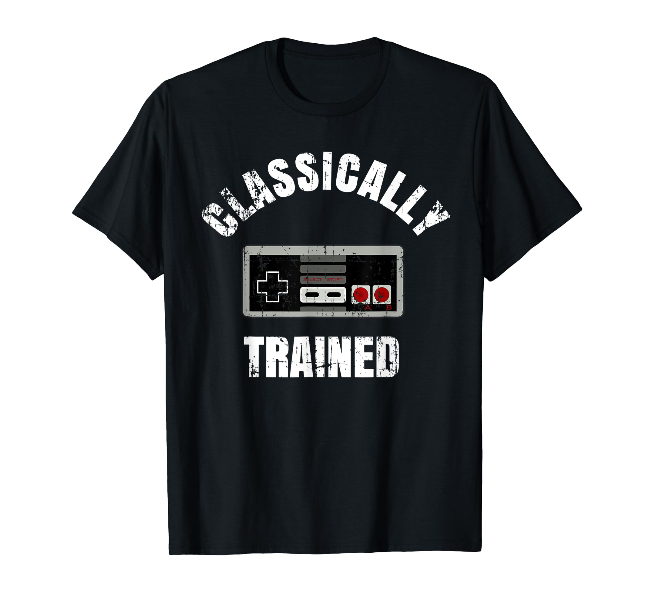 Classically Trained Gamer T-Shirt Black Tee - Walmart.com