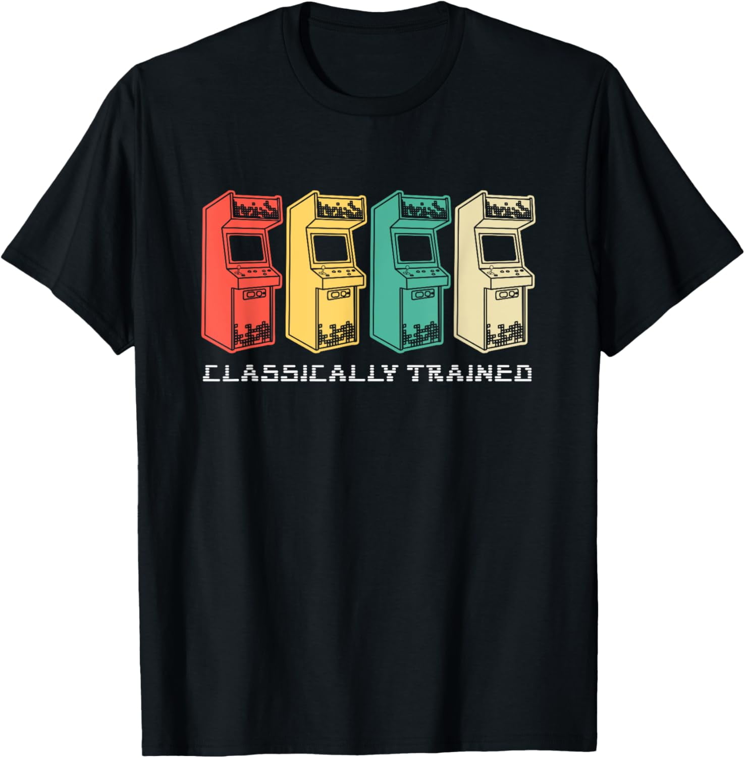 Classically Trained Gamer Vintage Gaming Retro T-Shirt - Walmart.com