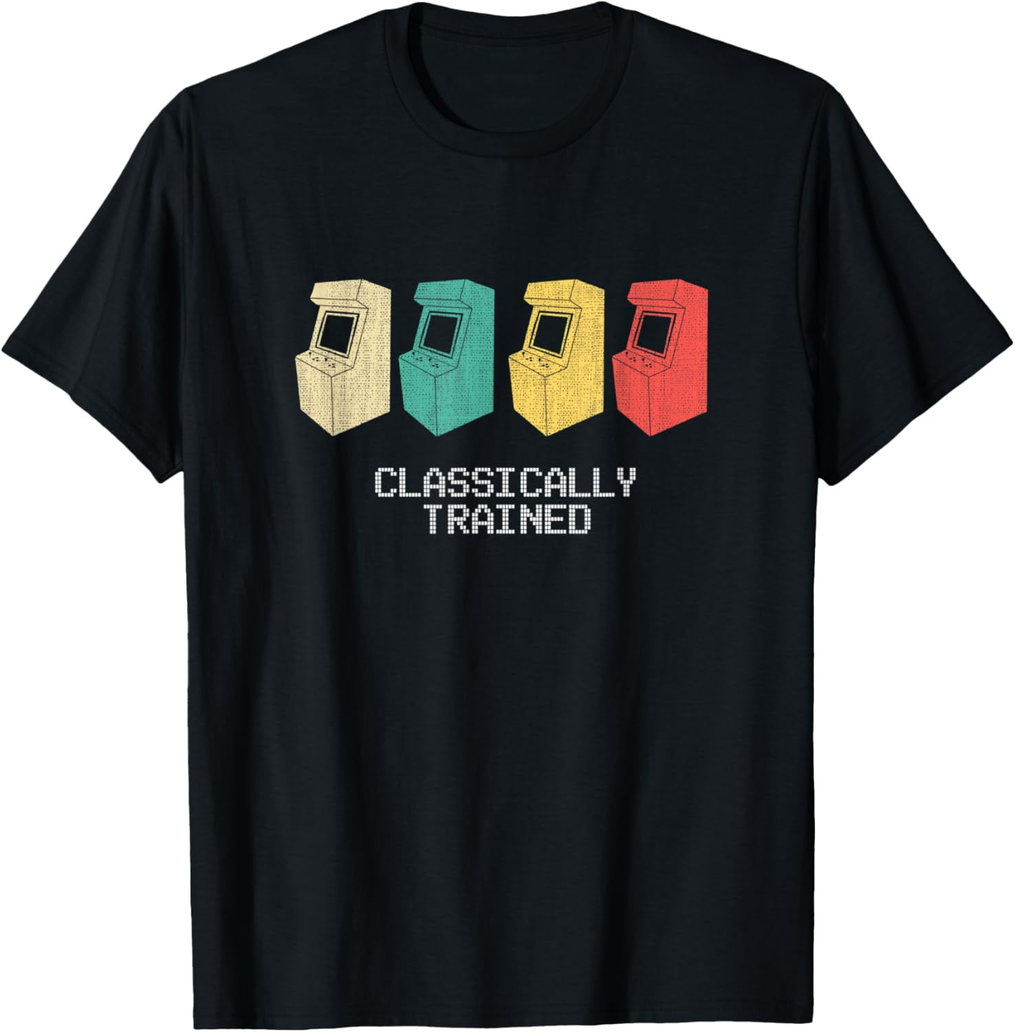 Classically Trained Gamer Vintage Retro Gaming 80s T-Shirt - Walmart.com