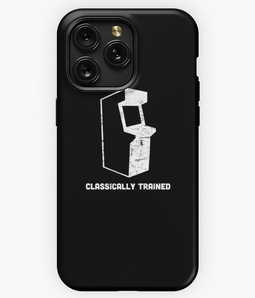 Classically Trained Retro Arcade Game Funny Gamer A4064 Phone Case for ...