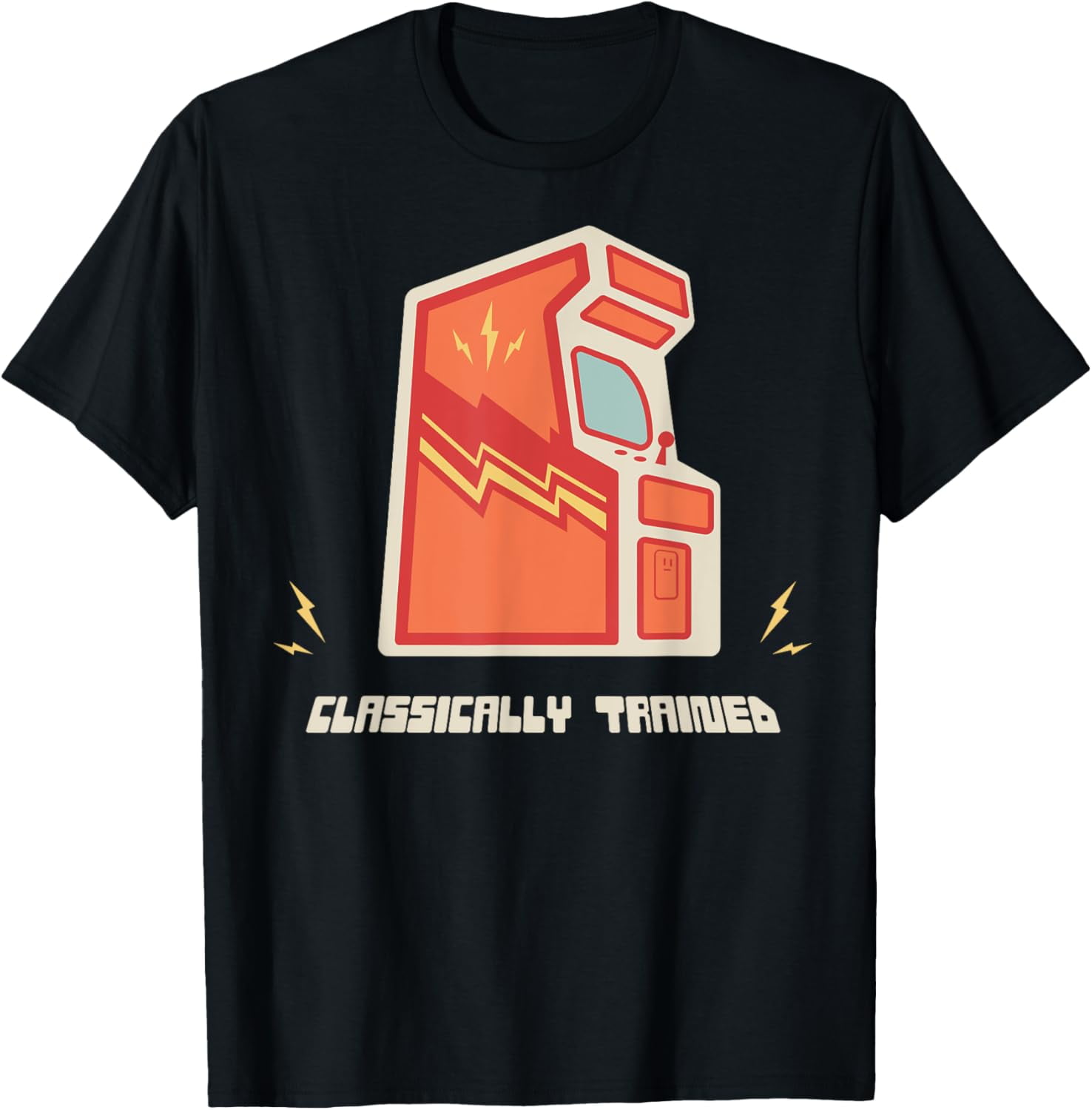"Classically Trained" Retro Arcade T-Shirt men and women can wear ...