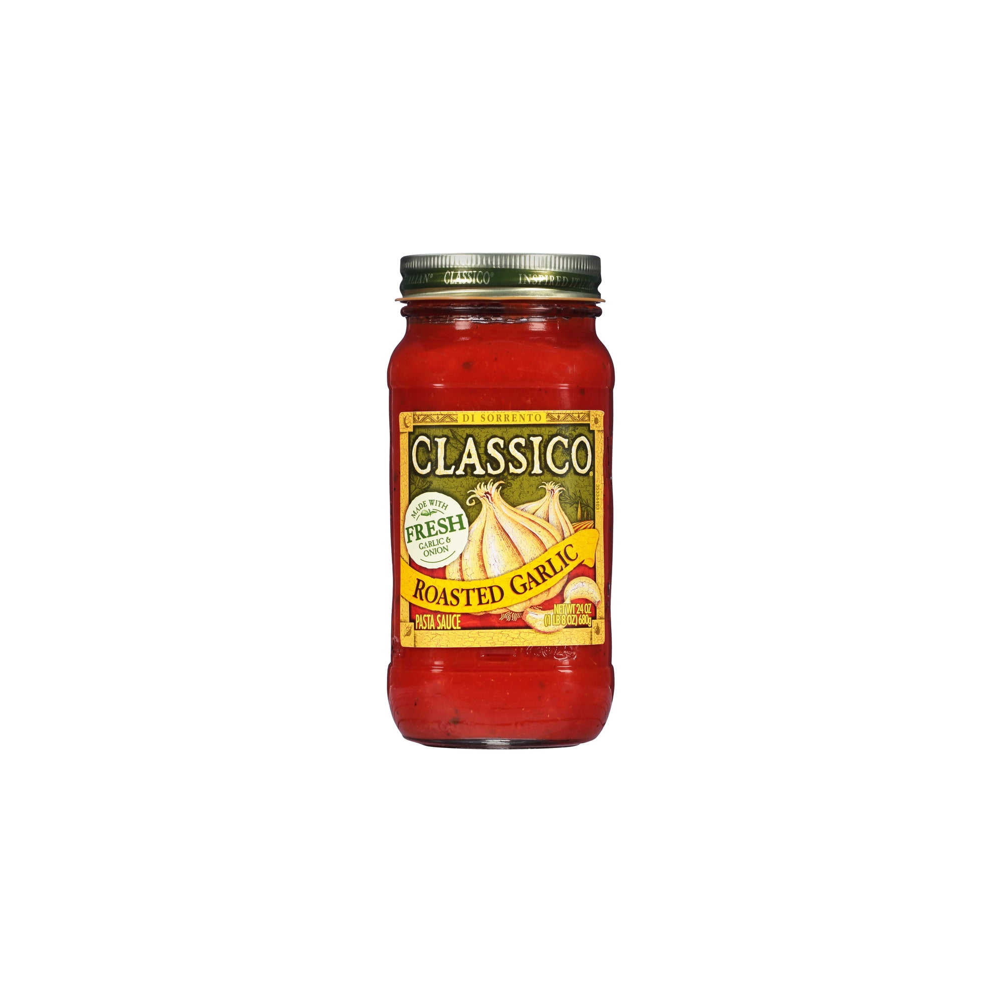 Classico Roasted Garlic Pasta Sauce, 24 oz Jar (Pack of 18) - Walmart.com