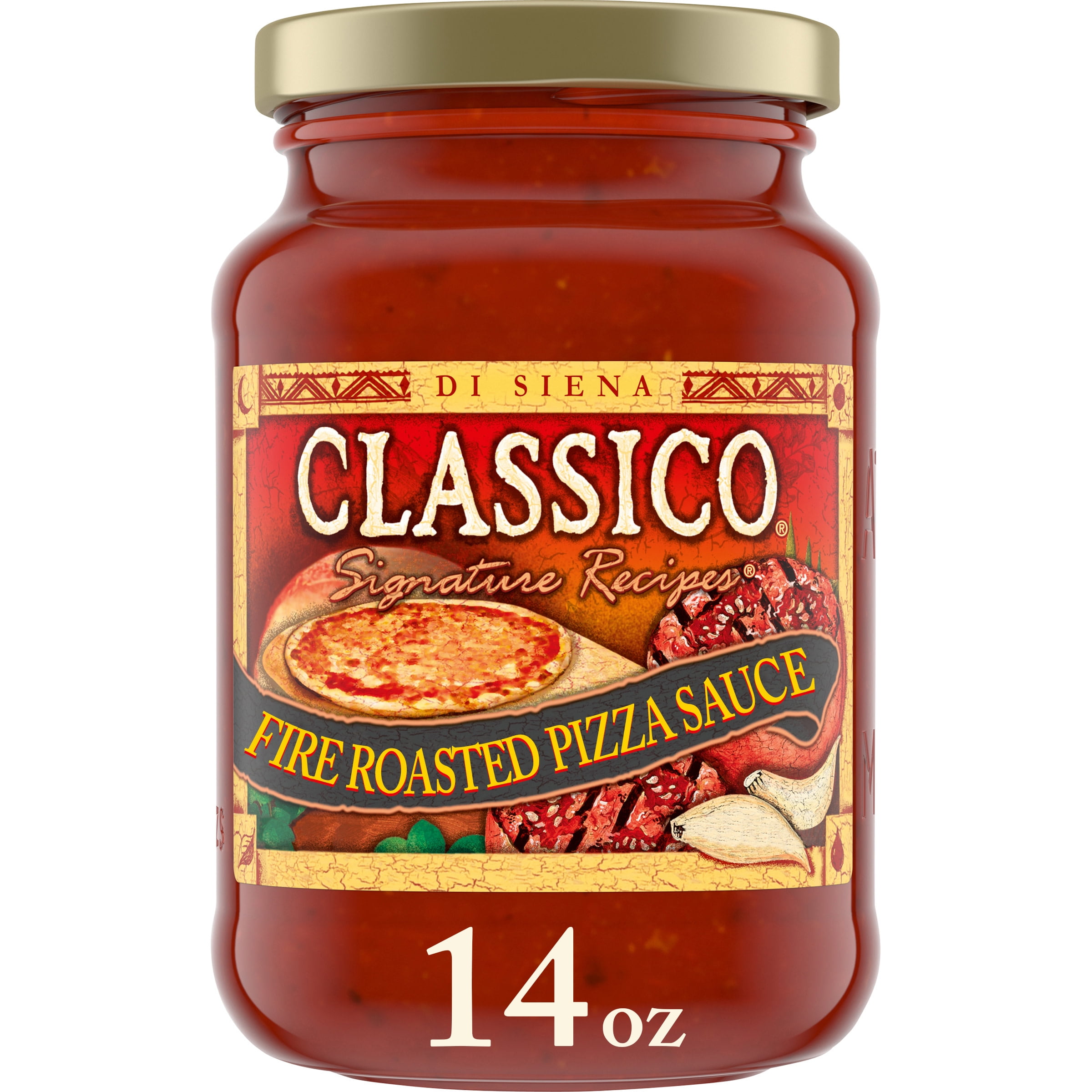 Classico Signature Recipes Fire Roasted Pizza Sauce 14 oz. Jar ...