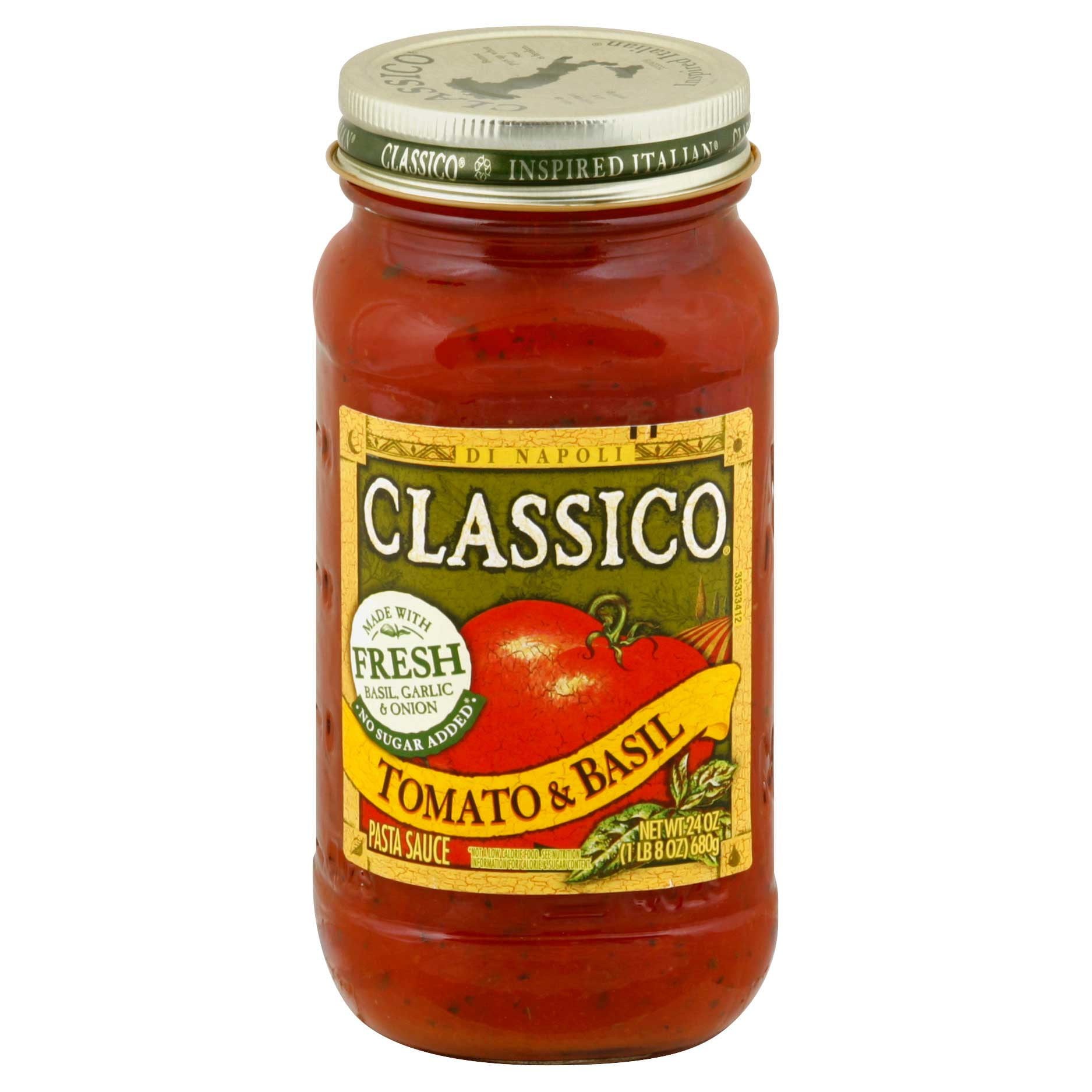 Classico Tomato & Basil Sauce, 24 Ounce -- 12 Case - Walmart.com