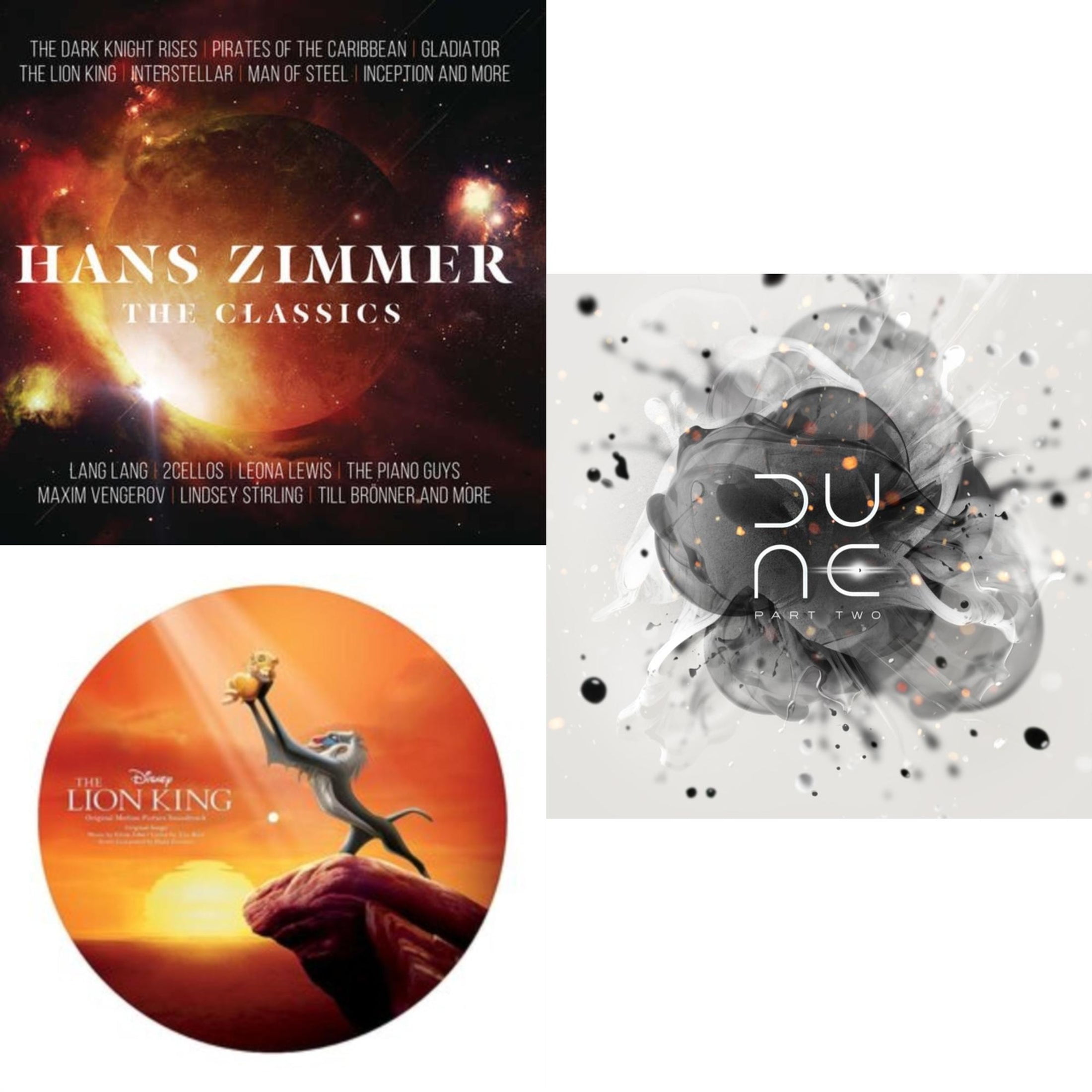 Classics (2LP/180G/Gatefold) & Lion King Ost (Picture Disc) & Dune: Part Two Ost (2LP/140G ...