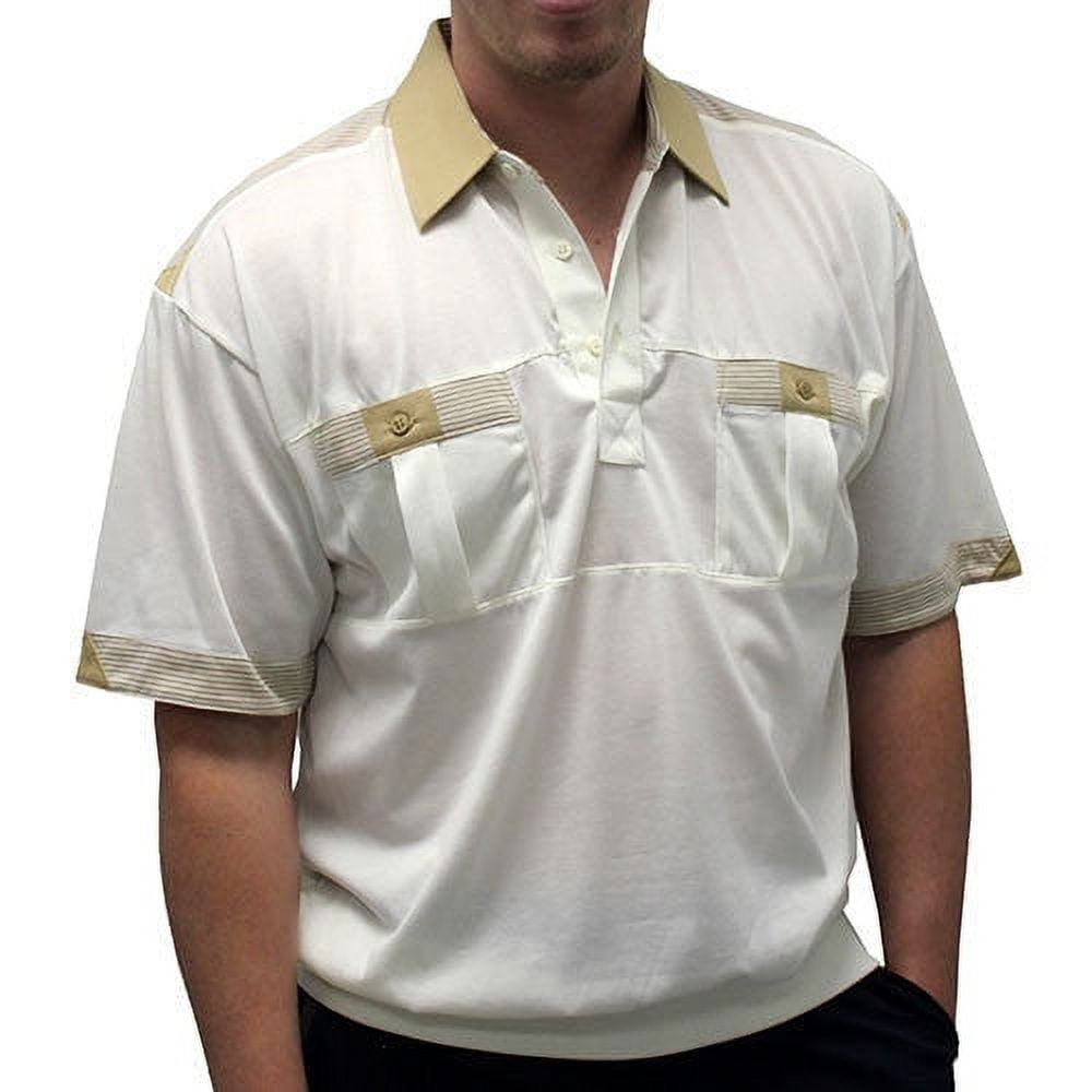 Classics By Palmland Knit Short Sleeve Banded Bottom Shirt - Walmart.com