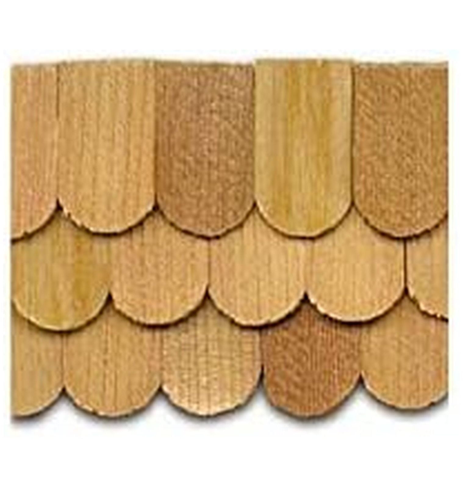 Classics Cedar Fishscale Shingles 1000 Pack - Walmart.com