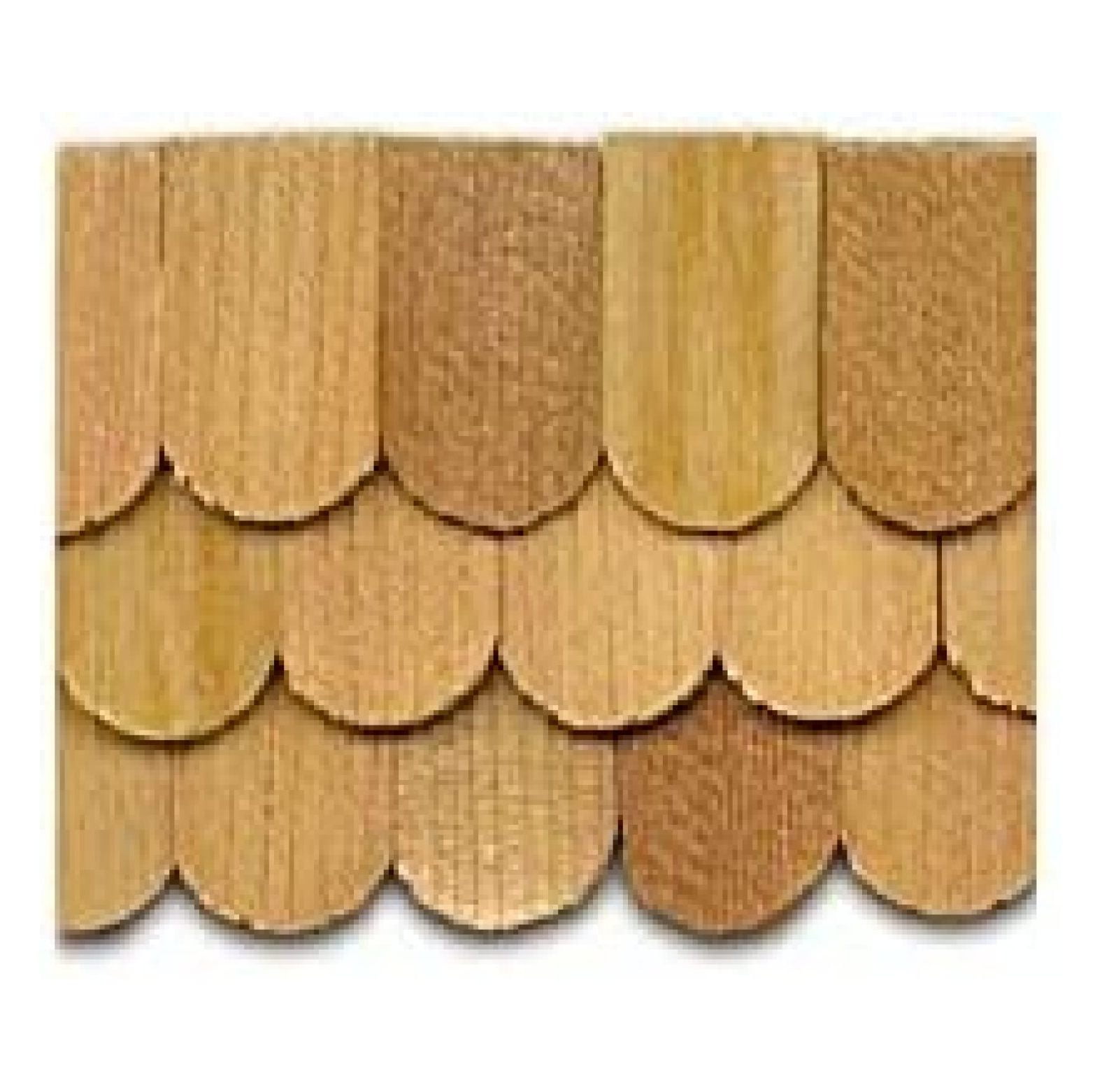 Fish Scale Cedar Shingles