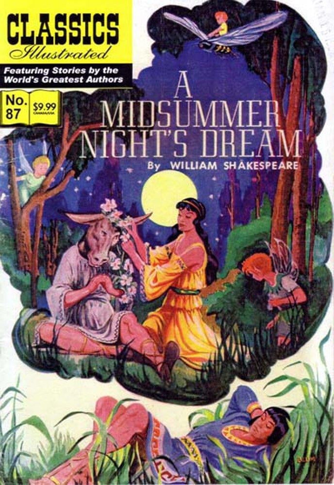 Classics Illustrated #87 A Midsummer Night's Dream By William ...
