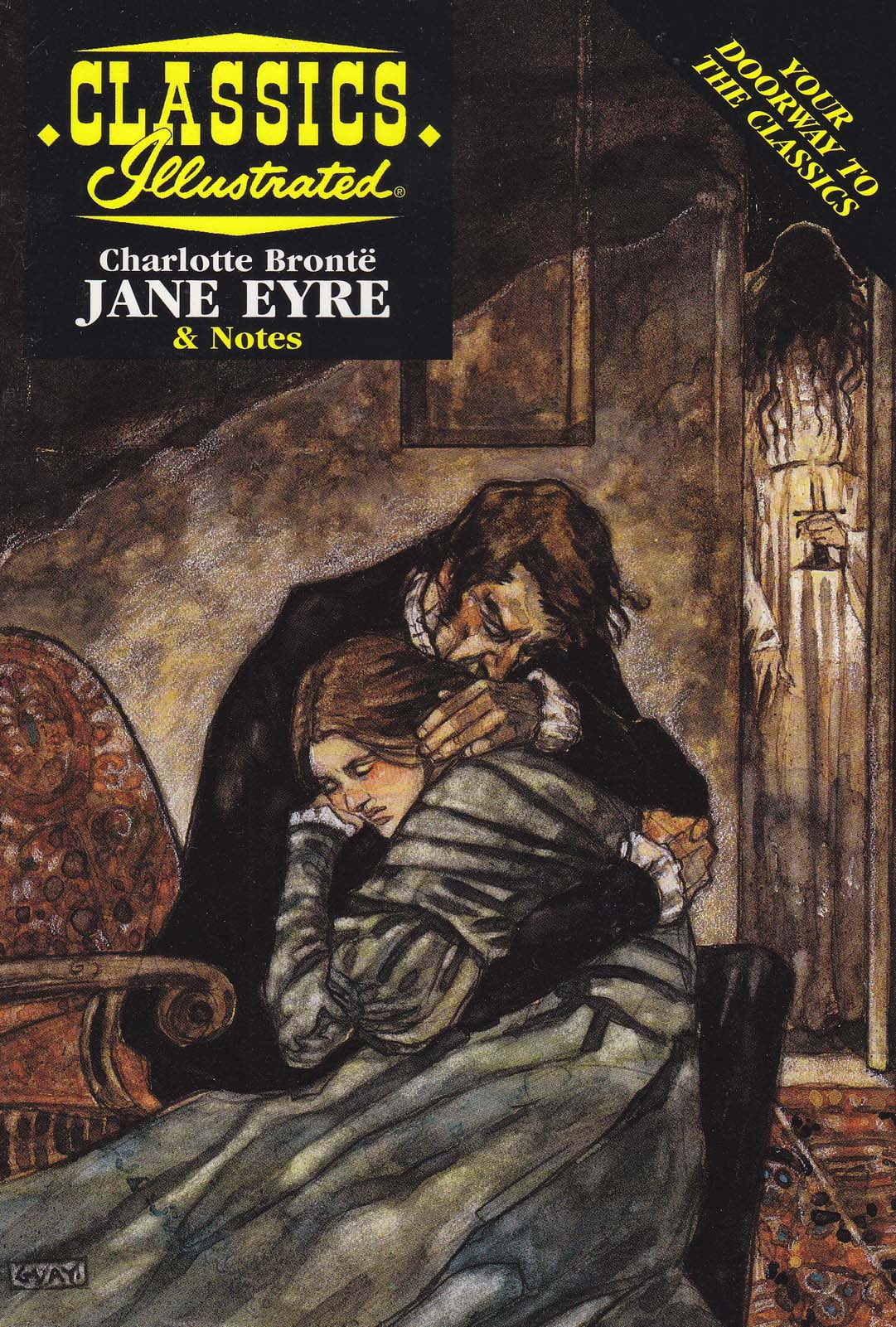 Classics Illustrated Study Guide: Jane Eyre #1 VF ; Acclaim Comic Book ...
