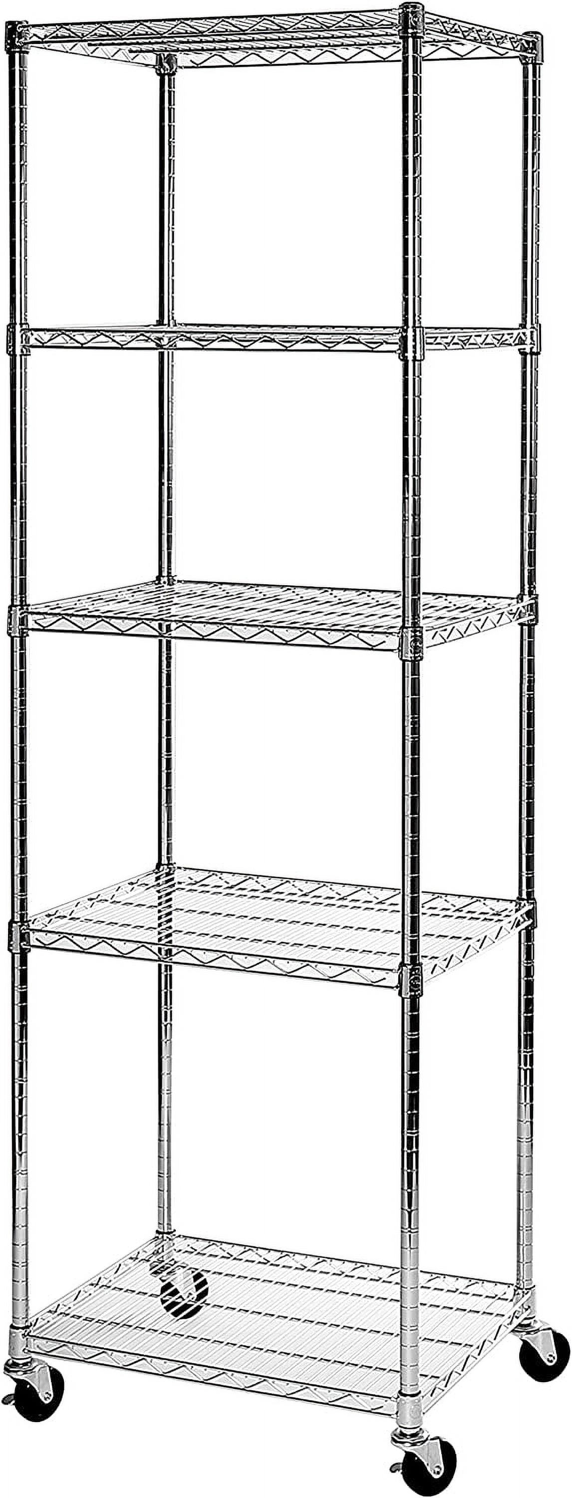 Classics UltraDurable Heavy Duty NSF Solid Steel Wire Rack Storage Unit ...