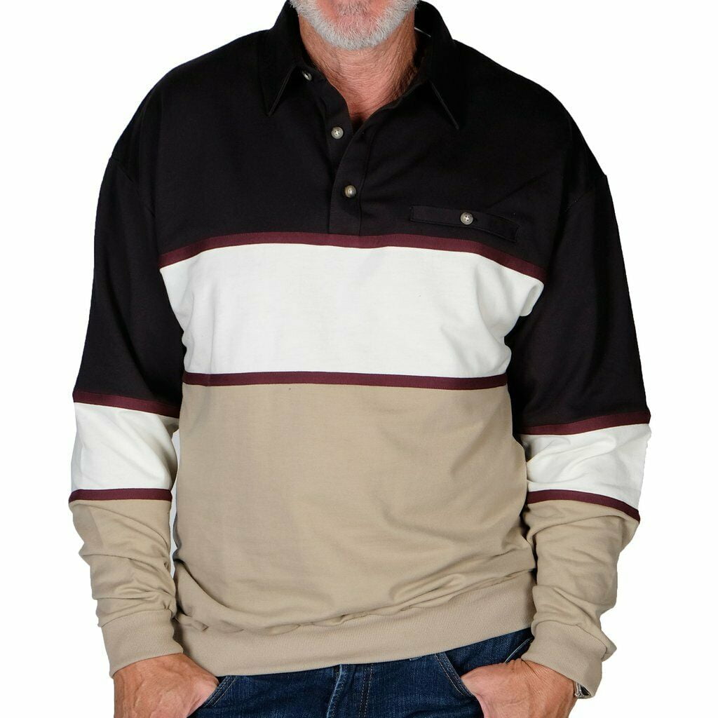 Classics by Palmland Horizontal Stripes Big and Tall Banded Bottom ...