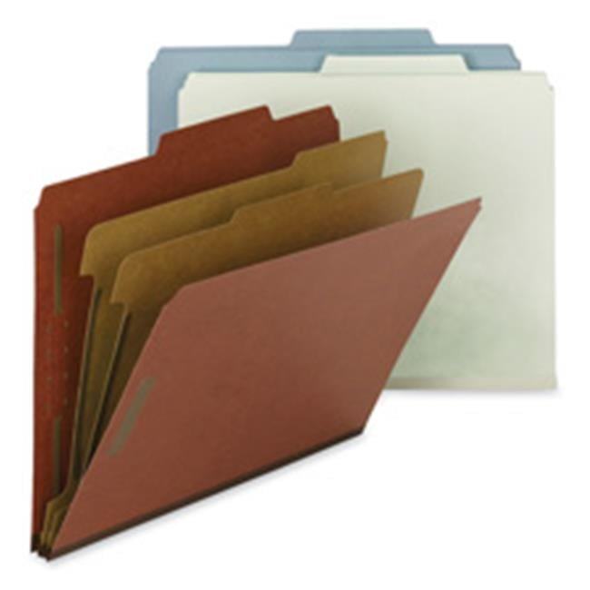 Classification Folder,2 Div.,2 in. Exp., .4 Cut,Ltr,10-BX,BE - Walmart.com
