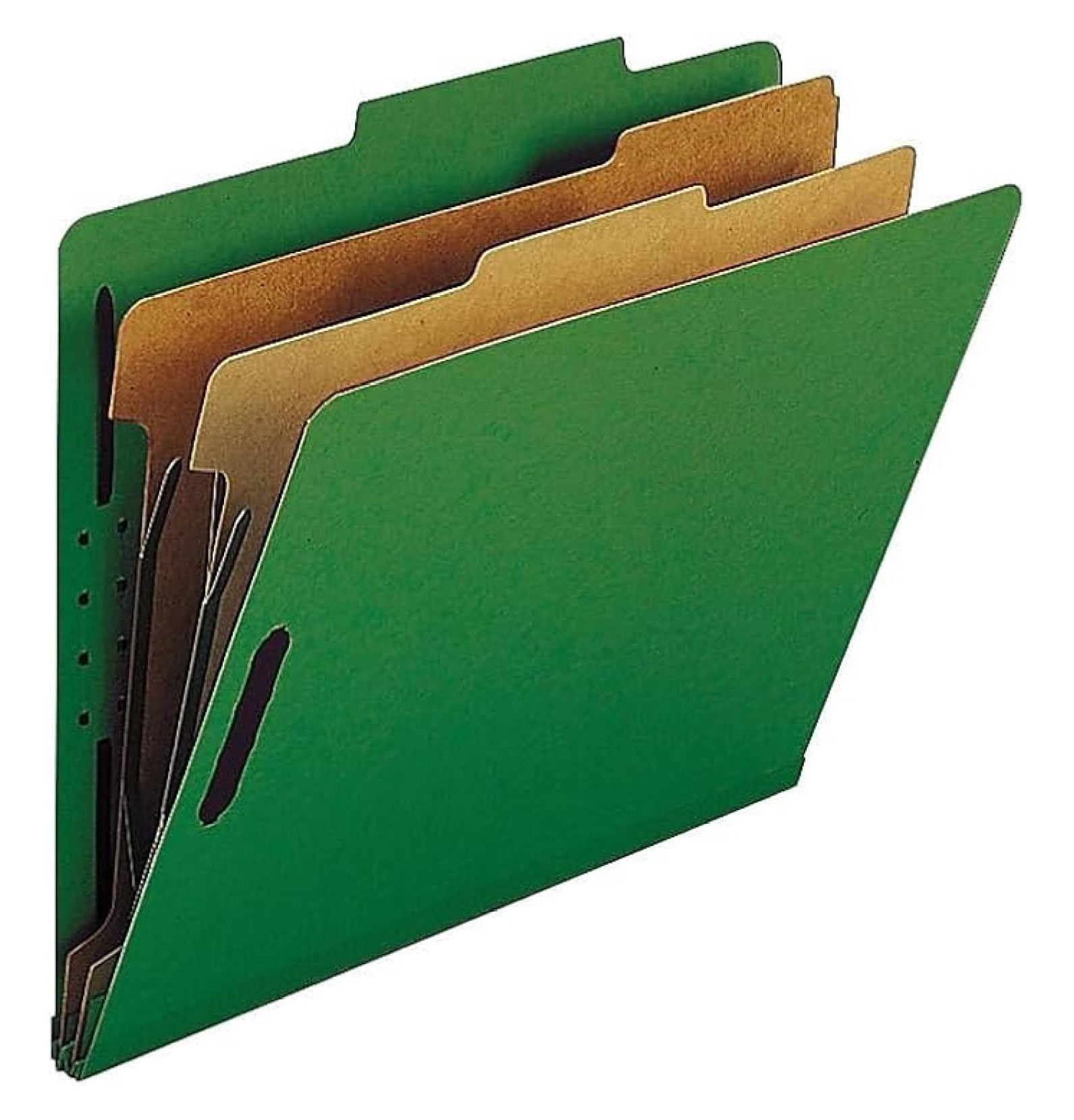 Classification Folders 2 Inch Expandable, Letter Size, 2 Dividers, 10 ...